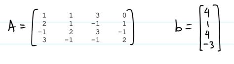 Linear Algebra How Do You Decide Which Rows To Swap For A Matrix While Doing Gaussian