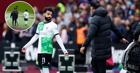 Se Conocieron Nuevas Imágenes Del Explosivo Cruce Entre Klopp Y Salah El Gesto Que Habría