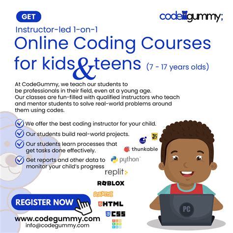 Codegummy 🐼in Demand Coding And Stem Courses For Ages 7