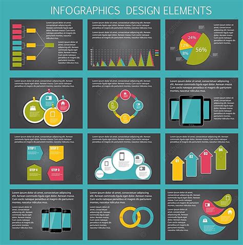 Infographic Business Template Vector Illustration Vector Template Sign