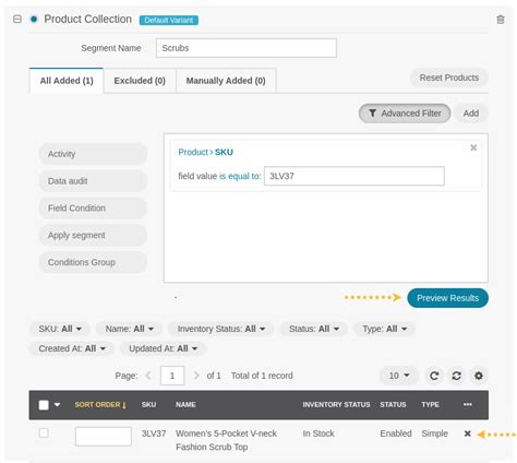 Configure Content Variants For The Content Node Orocommerce Orocrm And Oroplatform Documentation