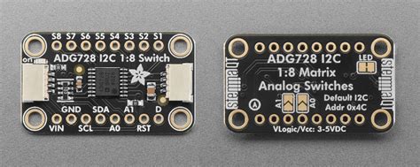 Pinouts Adafruit Adg728 1 To 8 Analog Matrix Switch Adafruit Learning System