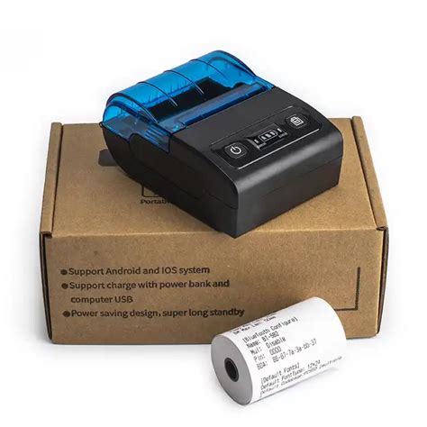Periperi Bluetooth Receipt Thermal Printer Bluetooth Portable Printer For Print Receipt Bill
