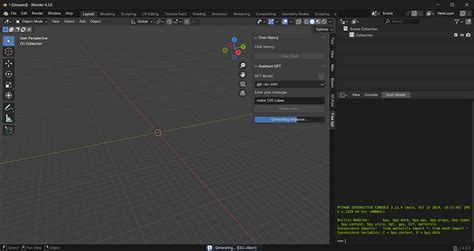 Blender Free Gpt Addon No Api Key Released Scripts And Themes Blender Artists Community