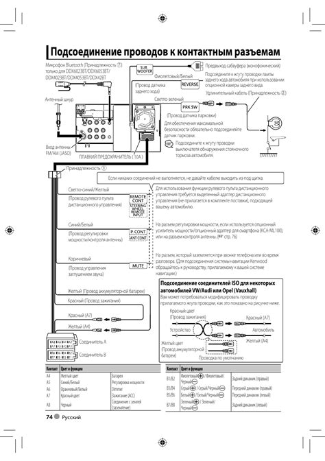 Как включить аукс на магнитоле Kenwood фото