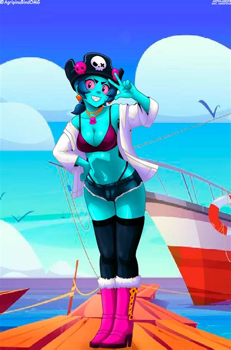 Brawl Stars Cursed Pirate Bibi Sexy Pose By Aboimages03 On Deviantart