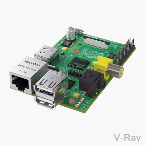 Raspberry Pi 3d Модель 99 3dm 3ds Fbx Ige Max Obj Unknown Free3d