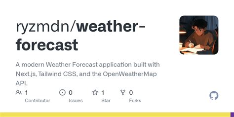 Github Ryzmdnweather Forecast A Modern Weather Forecast Application