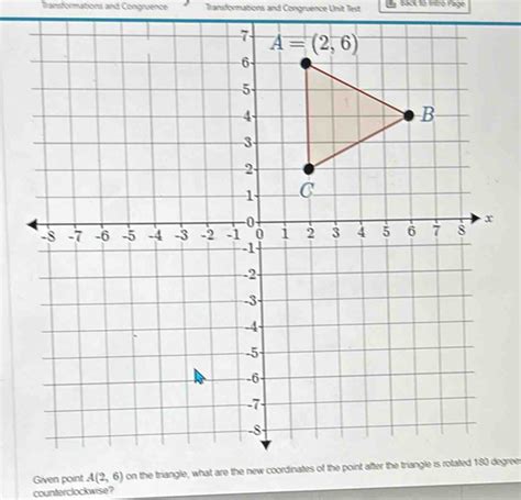 Solved Transformations And Congruence Transformations And Congruence