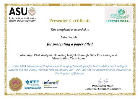 saira yaqub on linkedin ieeeconference ieeexplore ieee