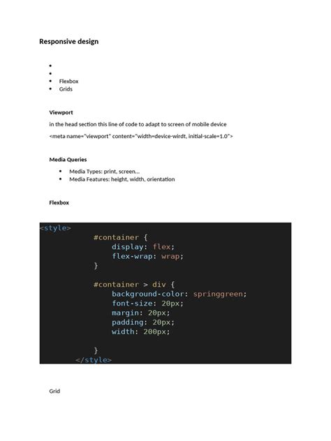 Responsive Design Pdf