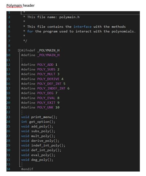 Solved Implementation Your Implementation Will Consist Of Chegg Com
