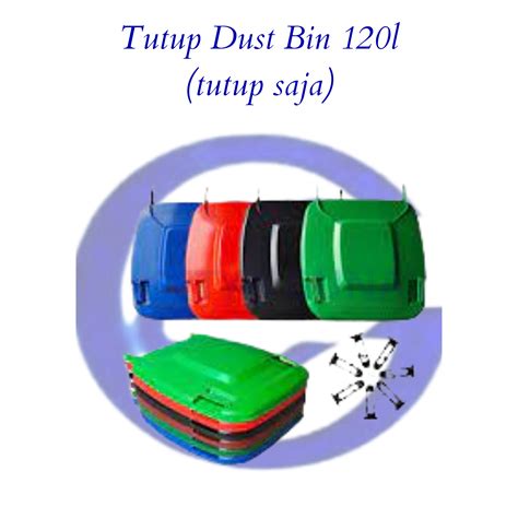 Jual Tutup Dusbin Tempat Sampah 120 Liter Tutup Saja Shopee Indonesia
