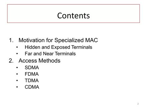 Mobile Computing Wireless Medium Access Control Mac Pdf