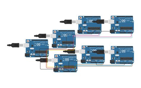 Circuit Design I2c Serial Communication Tinkercad