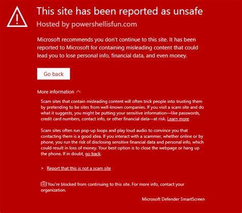 PowerShell Is Fun Microsoft Defender SmartScreen Issues Fixed