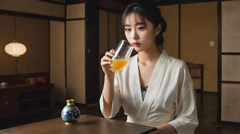 Premium Photo Sexy Asian Women Drink Beer Background