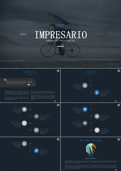 高端时尚欧美风格工作汇报总结商务ppt模板下载 工作总结 图客巴巴