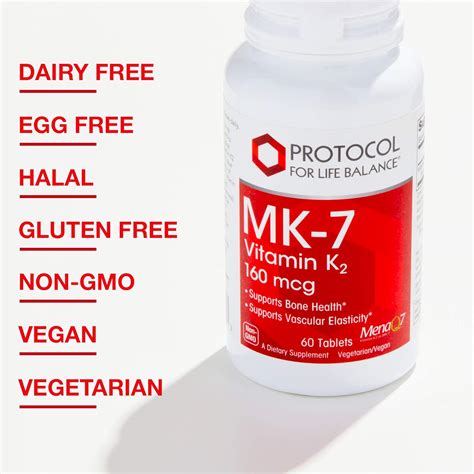 Protocol Mk 7 Vitamina K2 160mcg Suplemento Vit K Mk 7 Vitamina K2