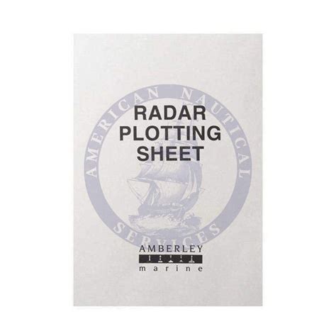 Radar Plotting Sheet Amnautical