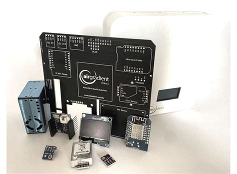 diy air quality monitor is based on wemos d1 mini esp8266 board