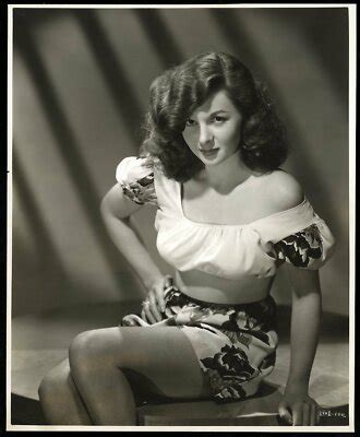 Susan Hayward 1945 Rko Pictures Hollywood Type 1 Original Photo Crystal