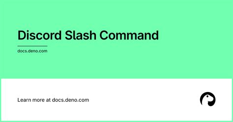 Discord Slash Command