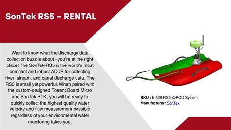 Ppt Sontek Rs5 Rental Powerpoint Presentation Free Download Id 13459187