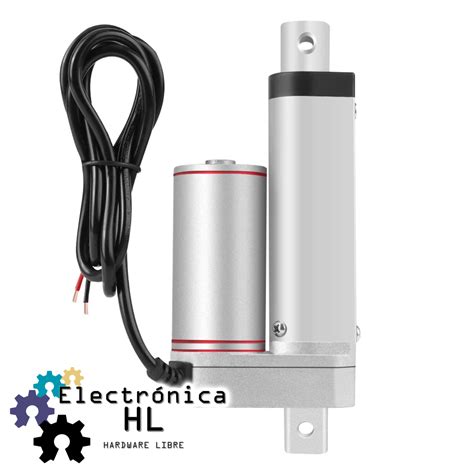Actuador Lineal 12v 100mm 150kg Electronica Hl