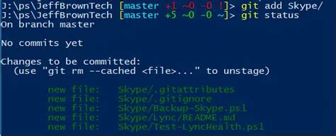 Installing And Configuring Posh Git With Powershell Jeff Brown Tech