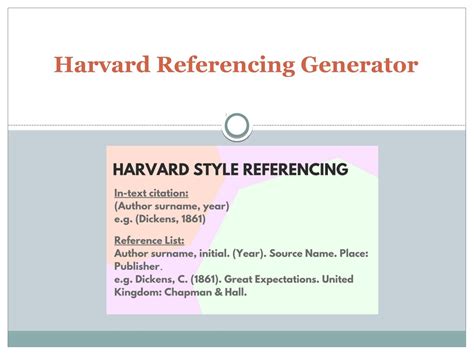 Reference Generator