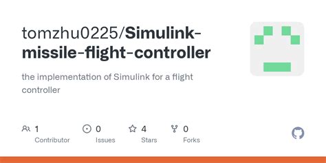 github tomzhu0225 simulink missile flight controller the implementation of simulink for a