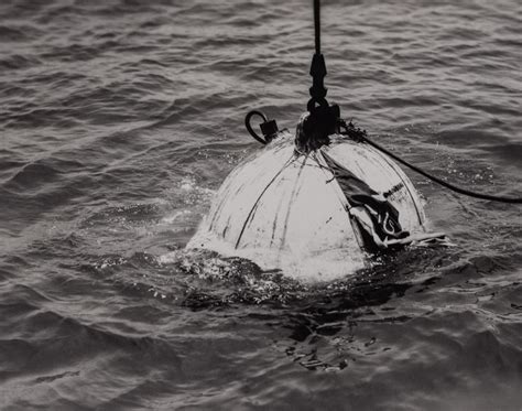 Deep Underwater Sealed Inside A Metal Ball These Explorers Made