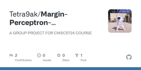 Github Tetra Ak Margin Perceptron Implementation A Group Project For