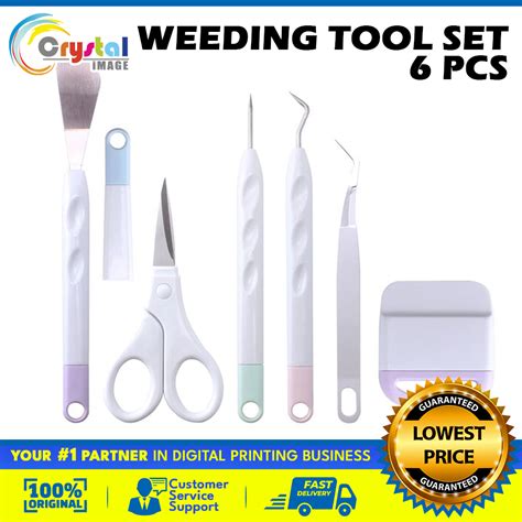 Weeding Tool Set Cricut Basic Tool Set 6 Pcs For Vinyl And Sticker