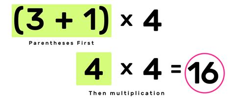 the pemdas rule explained examples included — mashup math