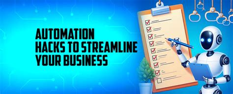 5 Automation Hacks To Streamline Your Business