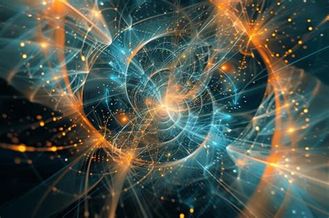 premium photo illustrate the concept of quantum phase transition