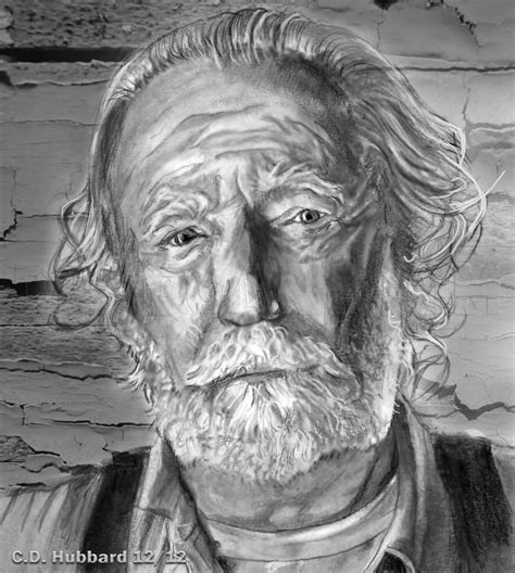 How To Draw Hershel Greene Hershel From The Walking Dead Scott Wilson Step By Step Drawing