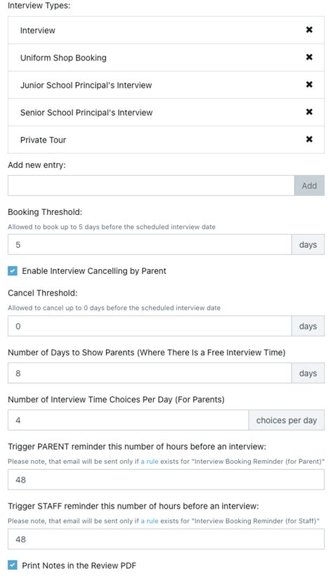 Set Up Automated Interview Reminders Au