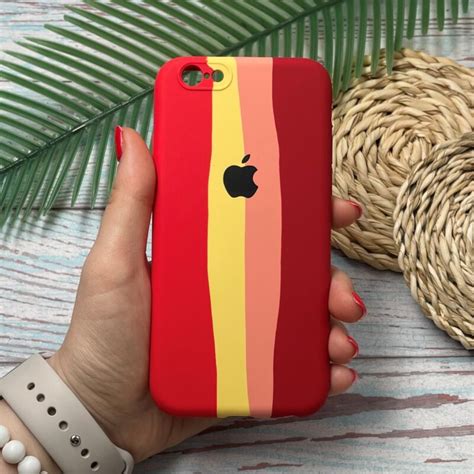 قاب گوشی Iphone 6 Iphone 6s آیفون سیلیکونی پاک کنی اورجینال آبرنگی
