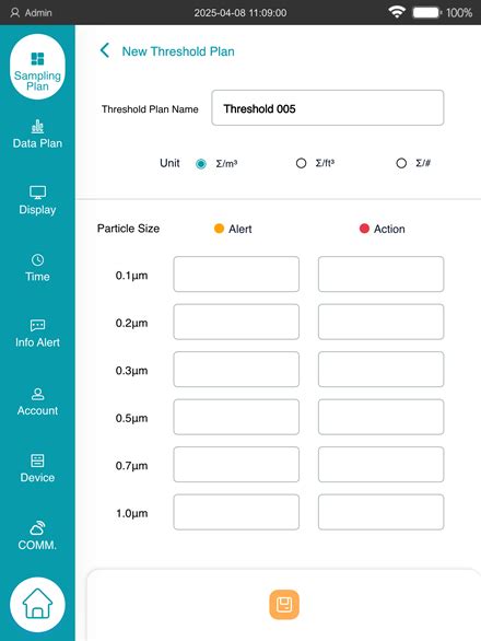 0 1µm Airborne Particle Counter 10lpm A010 From Micronview