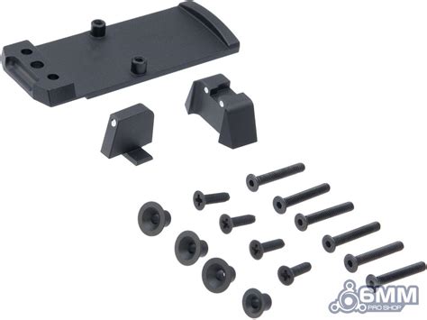 6mmproshop Plan Beta Rmr Mount Base For Sig Sauer M17 Gbb Pistols Accessories And Parts Gas Gun
