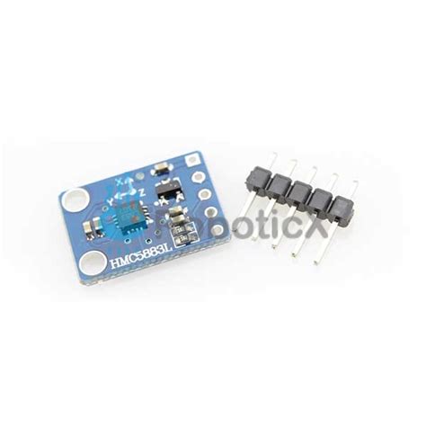 Triple Axis Magnetometer Breakout Hmc5883l Roboticx