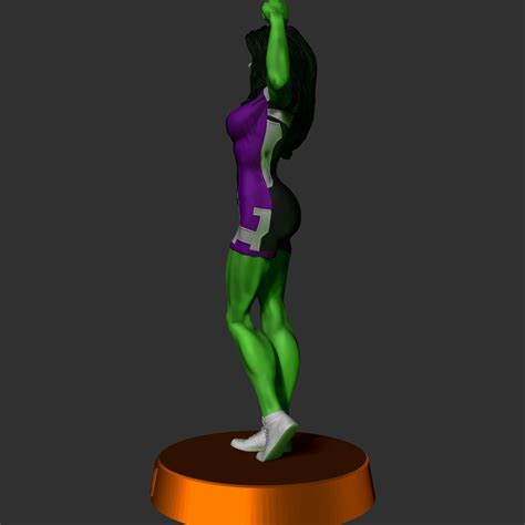 She Hulk Disney Plus Series 3d Model 3d Printable Cgtrader