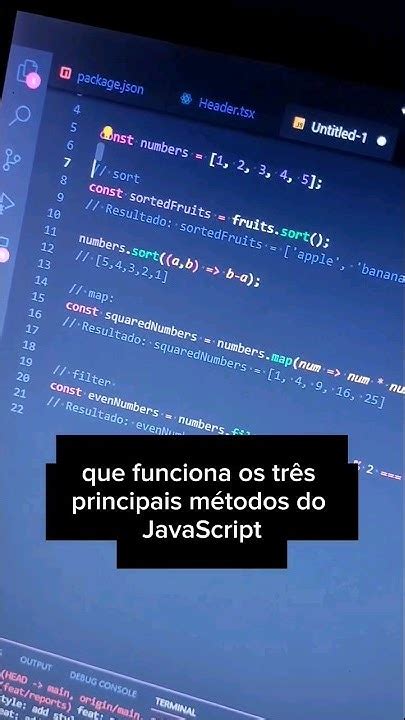 4 principais métodos do javascript e como funcionam shorts javascript