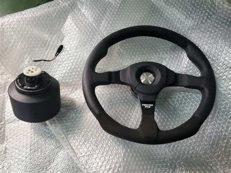 【やや傷や汚れあり】momo Fighter Evo モモ ファイターエボ 350mm Worksbell ワークスベルクイックリリース