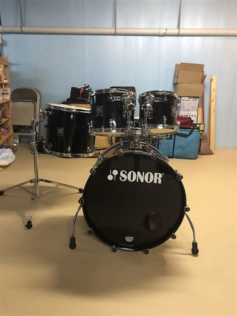 Sonor S Class 2002 2003 Black Lacquer Reverb