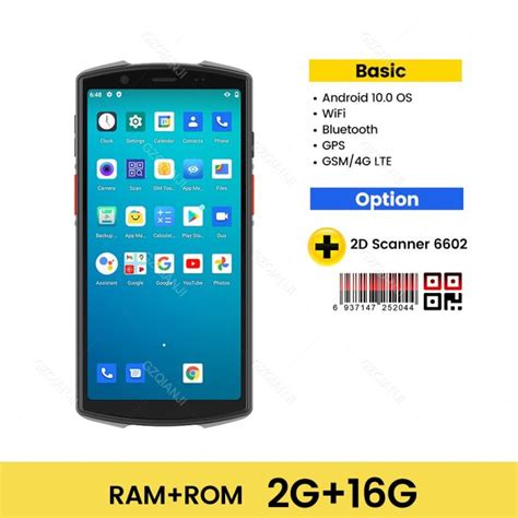 4gb64gb Data Collector Terminal Pda 2d Barcode Honeywell Scanner 4g Gps