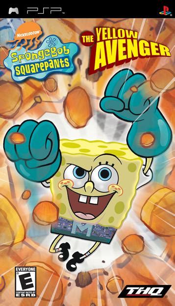 Spongebob Squarepants The Yellow Avenger Psp Játékok Gamecityhu